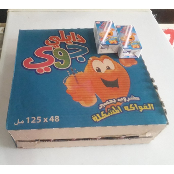 Pack 48 Zumitos Cocktail de frutas 125ml Daily JOY عصير