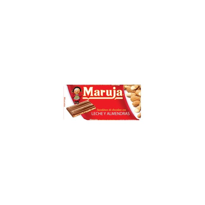 Maruja Chocolate con leche y almedra 150g ماروخا