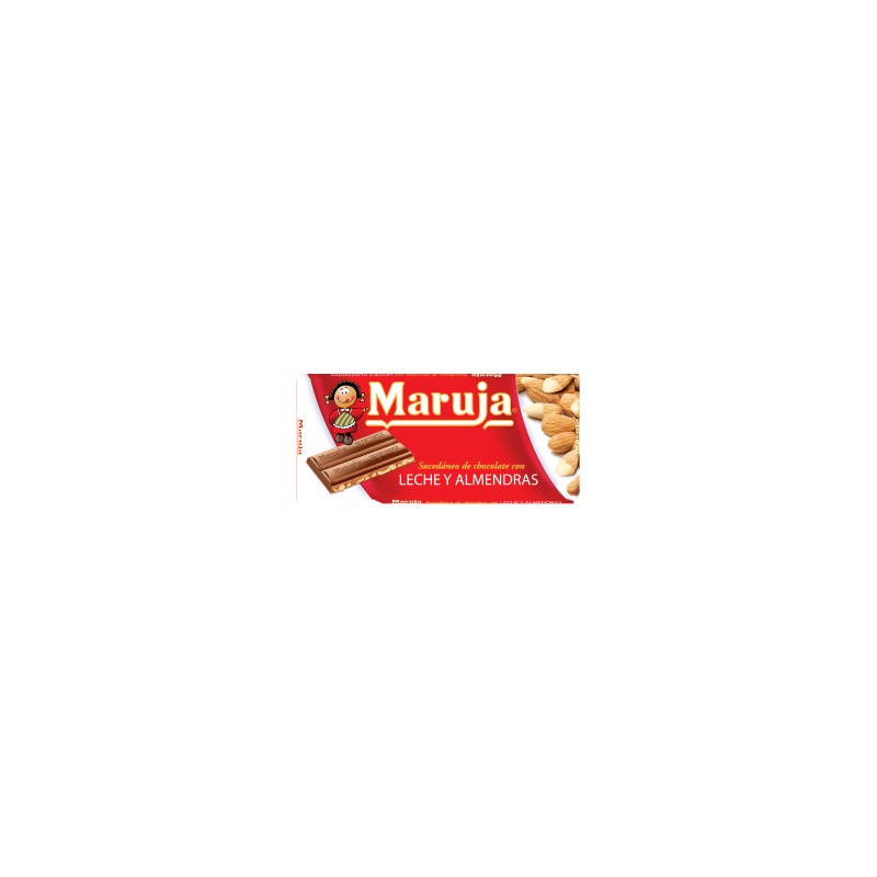 Maruja Chocolate con leche y almedra 150g ماروخا - Butigon