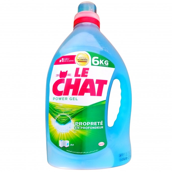 Detergente jabón líquido LE CHAT 2.5L