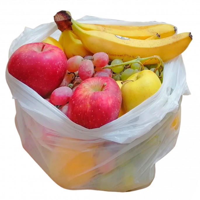 Cesta de frutas disponibles mediana سلة فواكه متوسطة