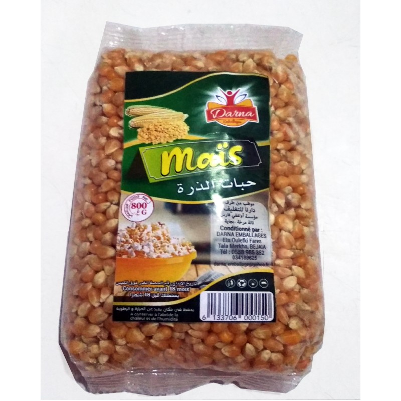 Maíz seco 800g البشنة - Butigon